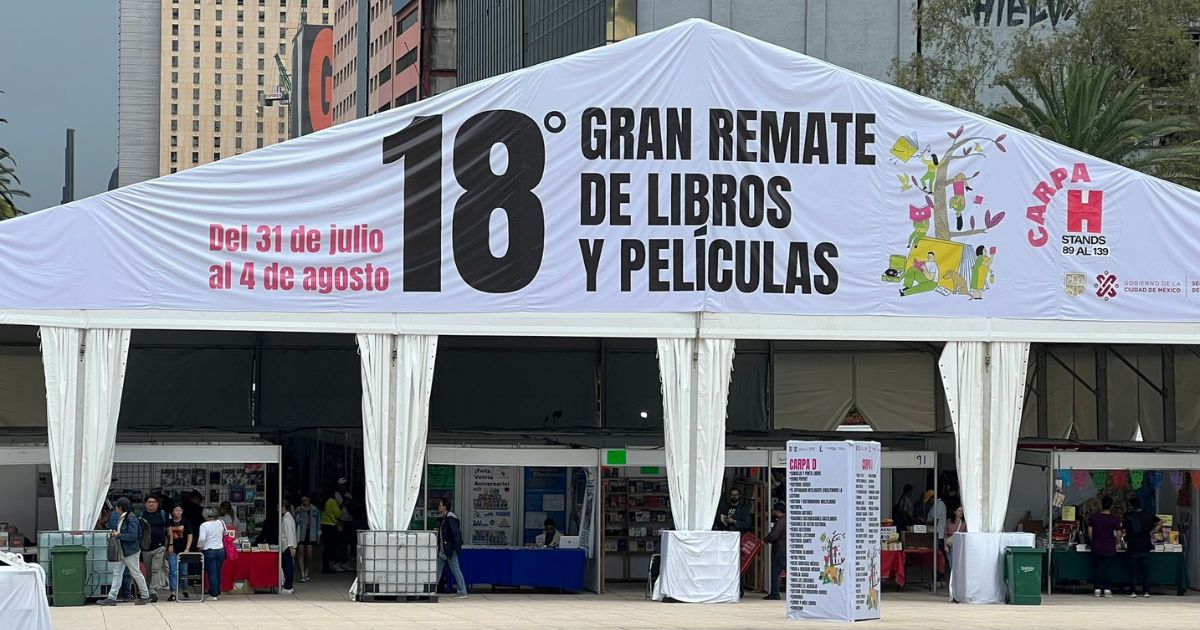 Gran Remate de Libros y Películas en CDMX - Abanico Informativo