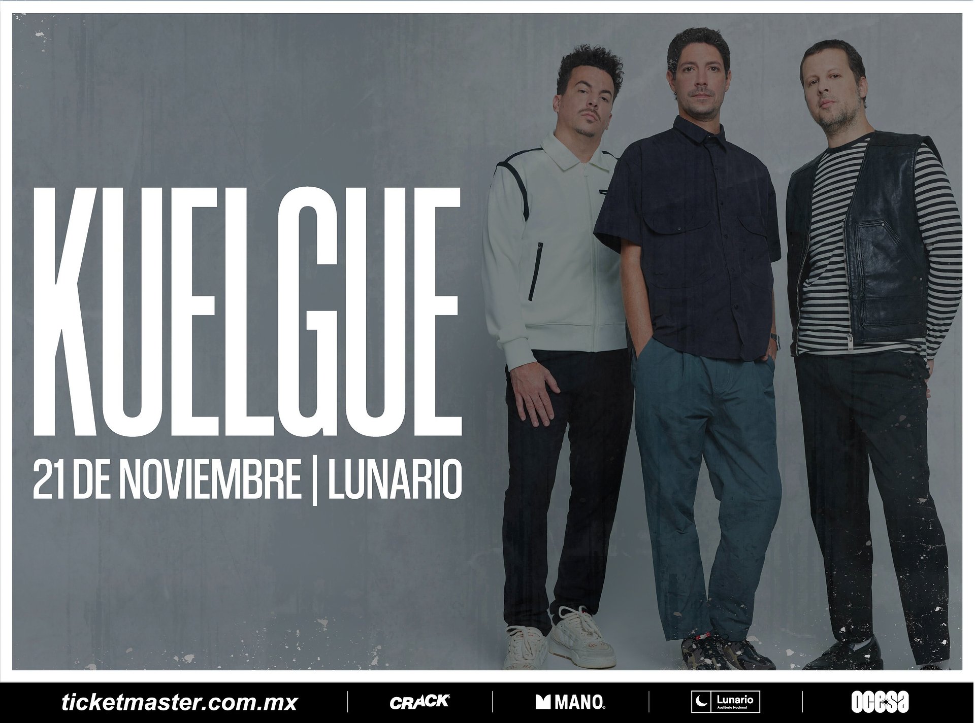 El sonido más versátil de Argentina, El Kuelgue, regresará a México para un show inolvidable ...